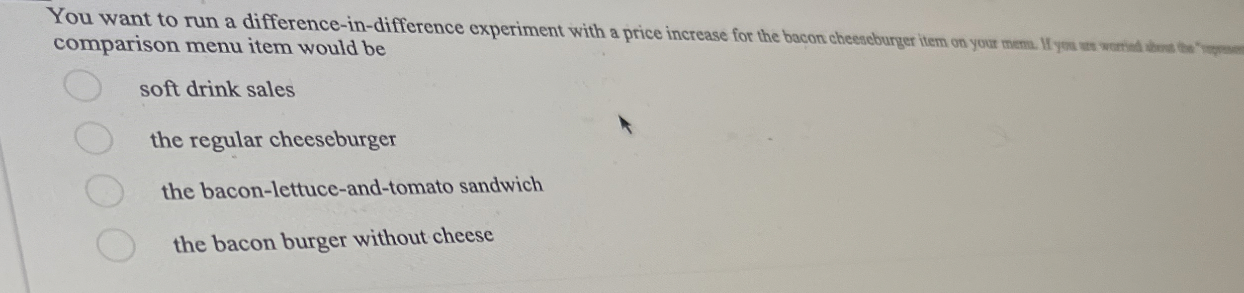 Solved You want to run a difference-in-difference experiment | Chegg.com