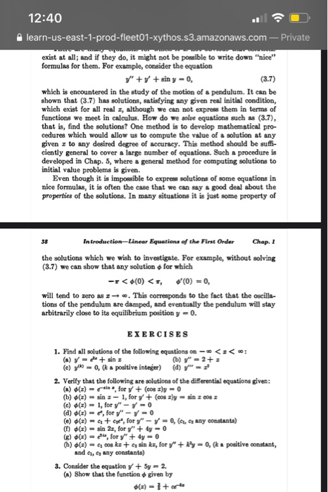 Solved 12:40 | Chegg.com