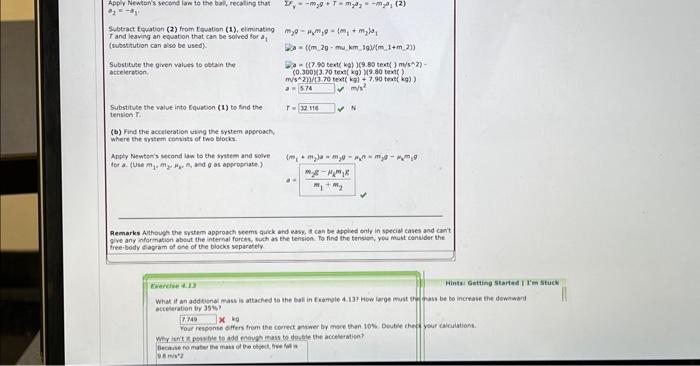 Solved Goal Use both the general methed and the system | Chegg.com