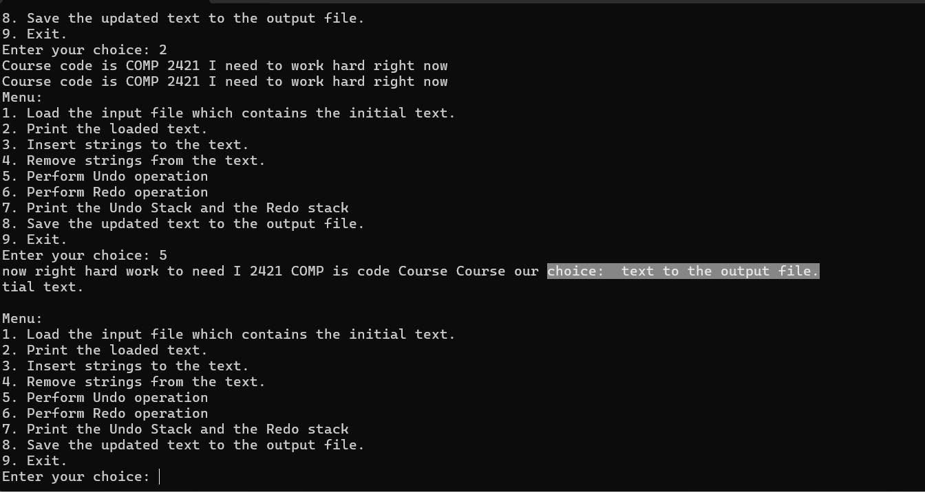 Solved I have a problem in stack when I try to implement it | Chegg.com