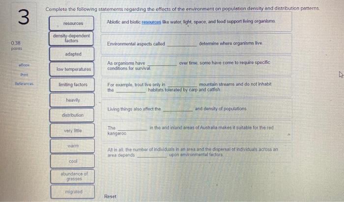 Solved Complete the following statements regarding the | Chegg.com