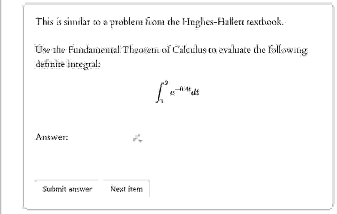 Solved This is similar to a problem from the Hughes-Hallet | Chegg.com