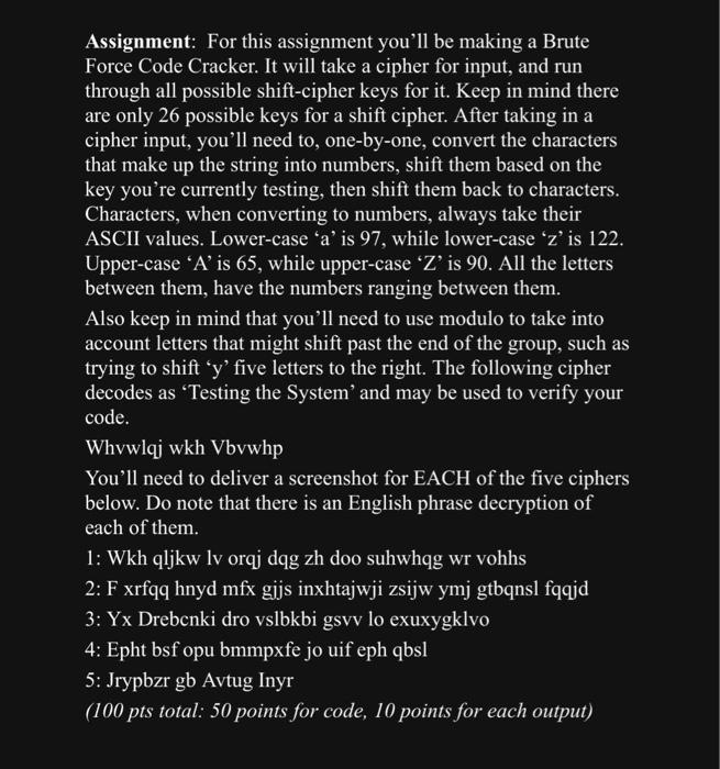 Solved Assignment: For this assignment you'll be making a | Chegg.com