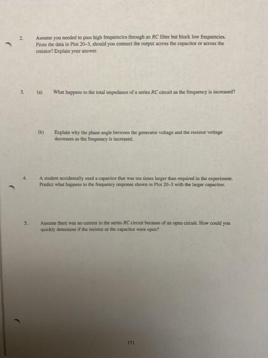 Solved MSM 20 Series RC Circuits Name Date Class READING | Chegg.com