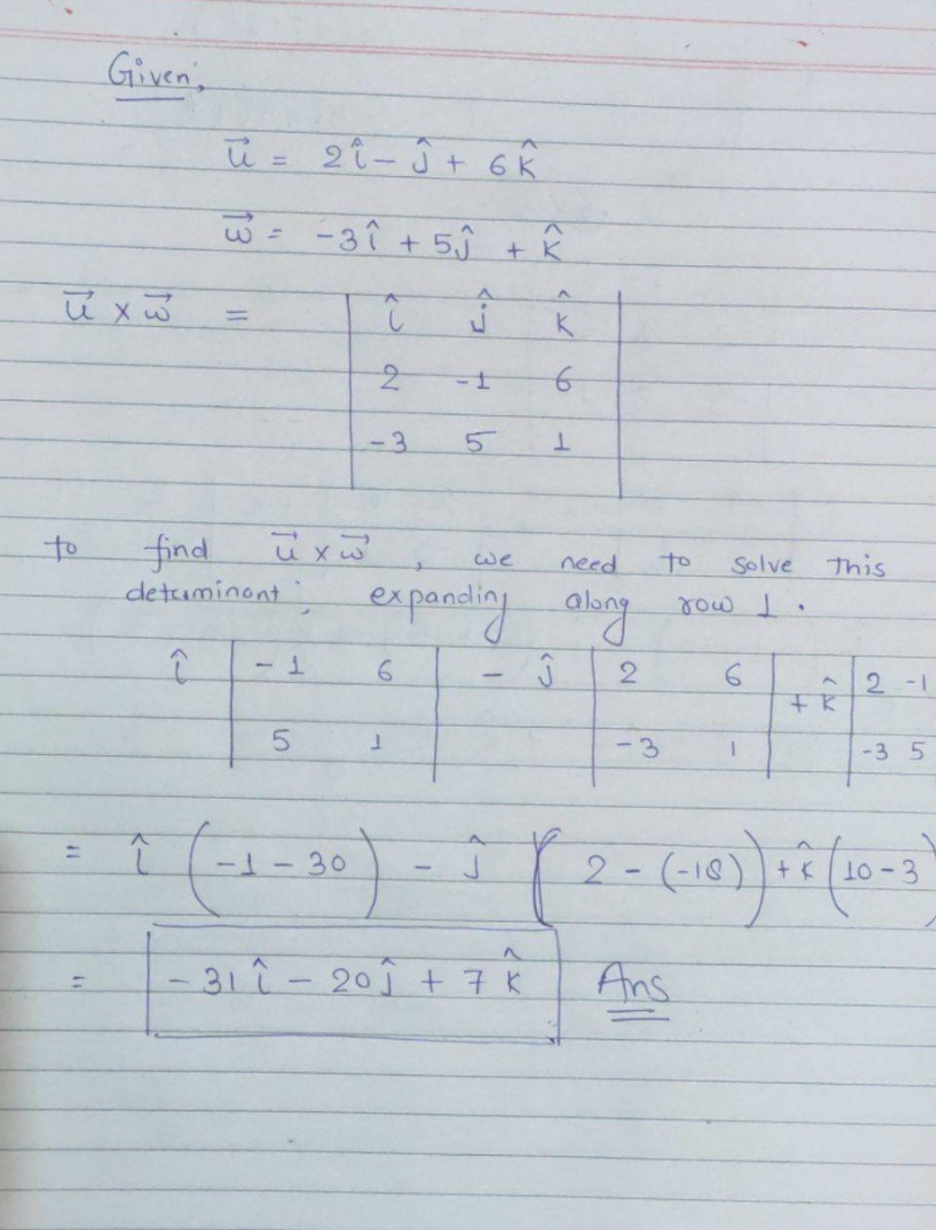 Solved 15. Show that the cross product (which is a vector) | Chegg.com
