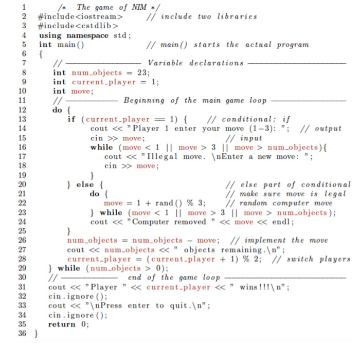 Solved C++using only if, for, do, else statements. havent | Chegg.com
