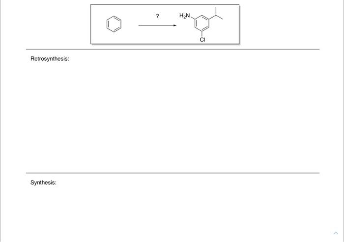 Solved ? HN Retrosynthesis: Synthesis: | Chegg.com