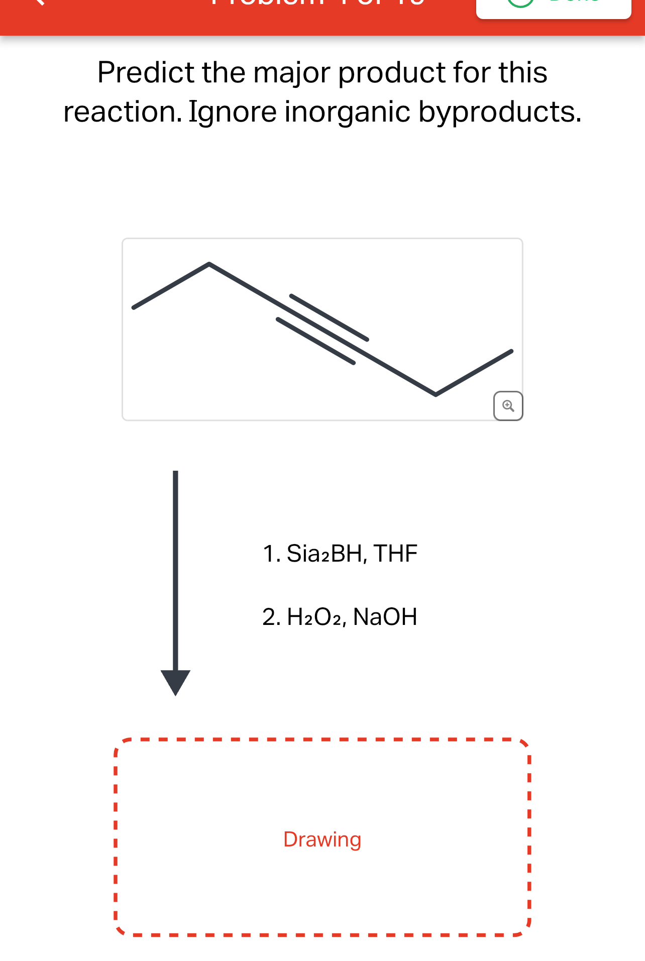 Solved Predict the major product for this reaction. Ignore | Chegg.com