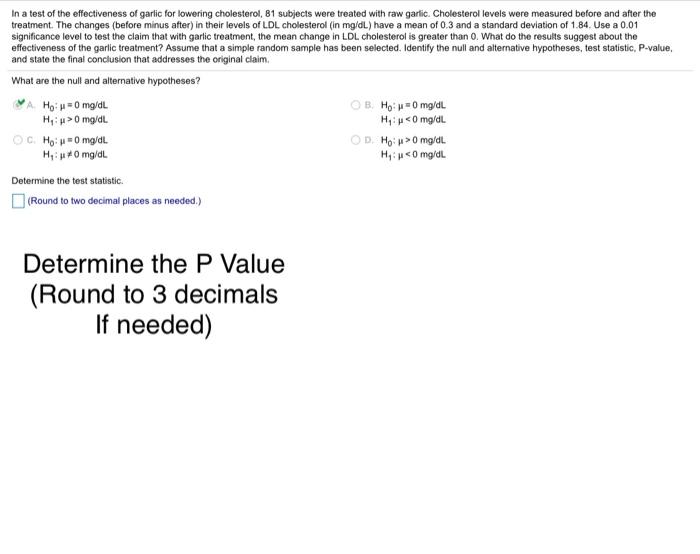 Solved Assume that a simple random sample has been selected | Chegg.com