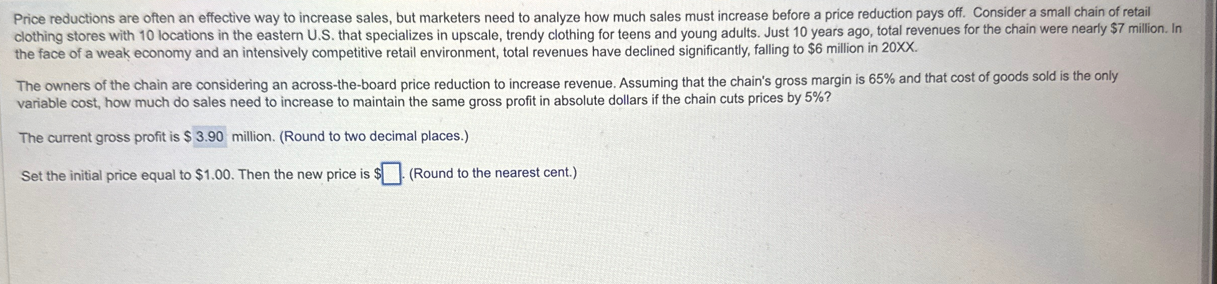 Solved Price reductions are often an effective way to | Chegg.com