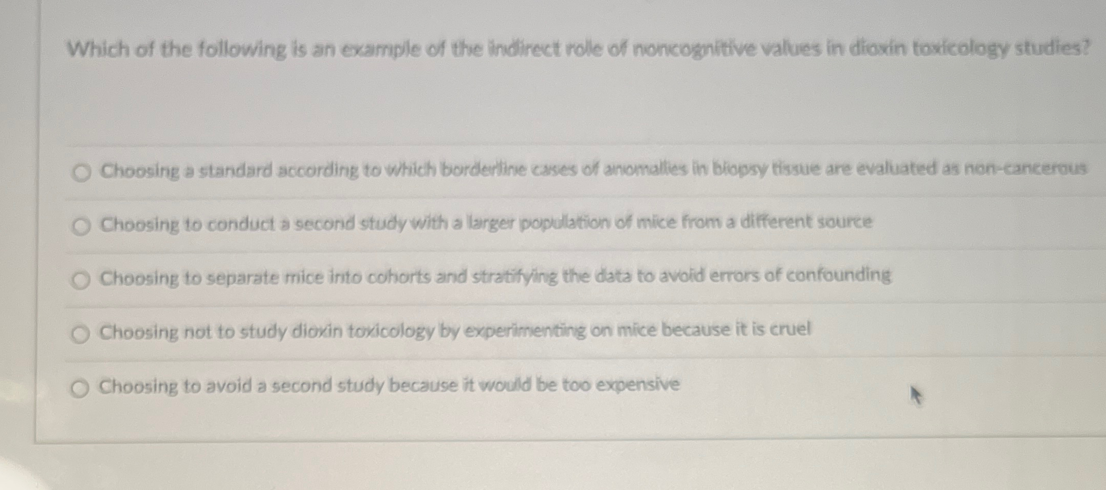 Solved Which of the following is an example of the indirect | Chegg.com