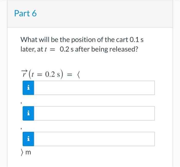 Solved A 0.6 kg cart is attached between two horizontal | Chegg.com