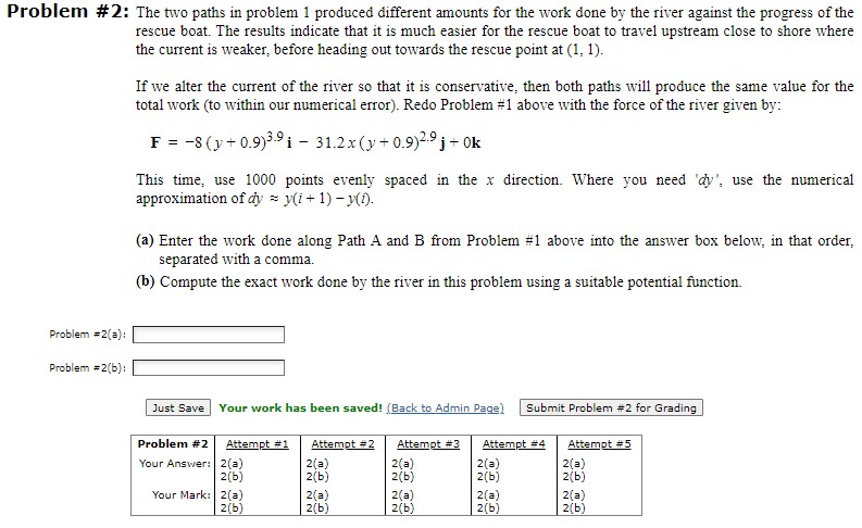 Problem #2: The two paths in problem 1 ﻿produced | Chegg.com