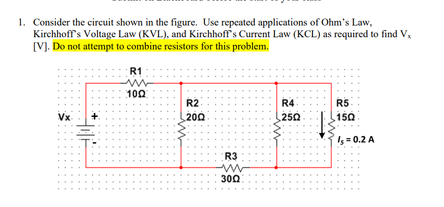 Solved Consider the circuit shown in the figure. Use | Chegg.com