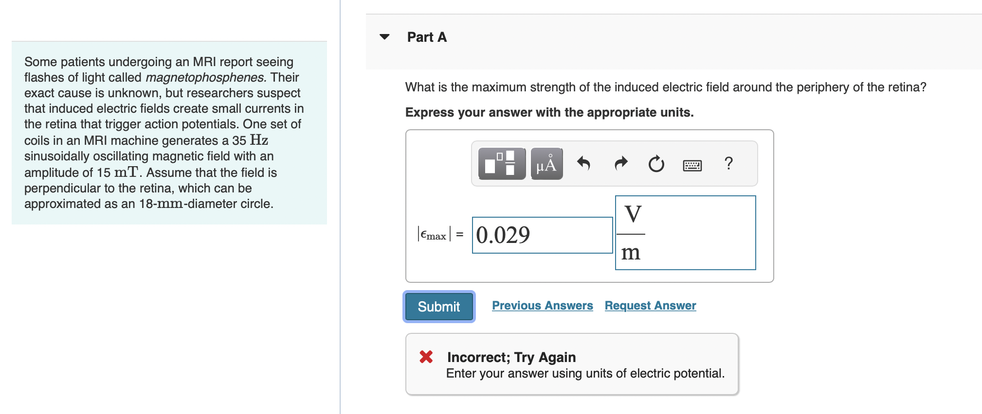 Solved Part ASome patients undergoing an MRI report | Chegg.com