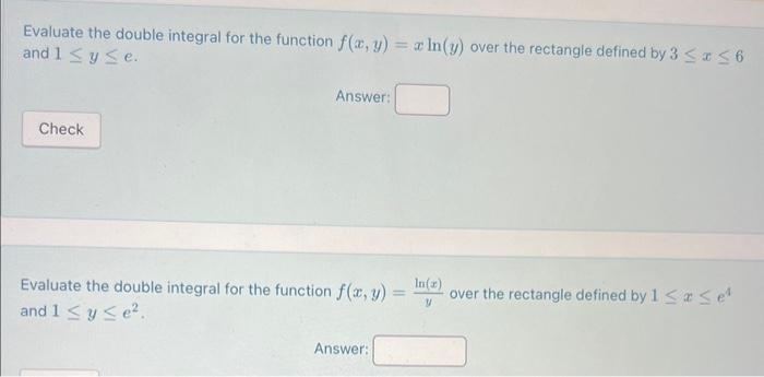 Solved Evaluate the double integral for the function | Chegg.com