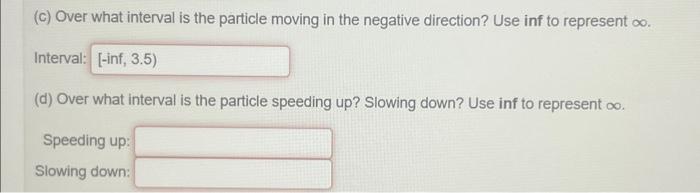 Solved 1 Point The Function S T Describes The Position Of