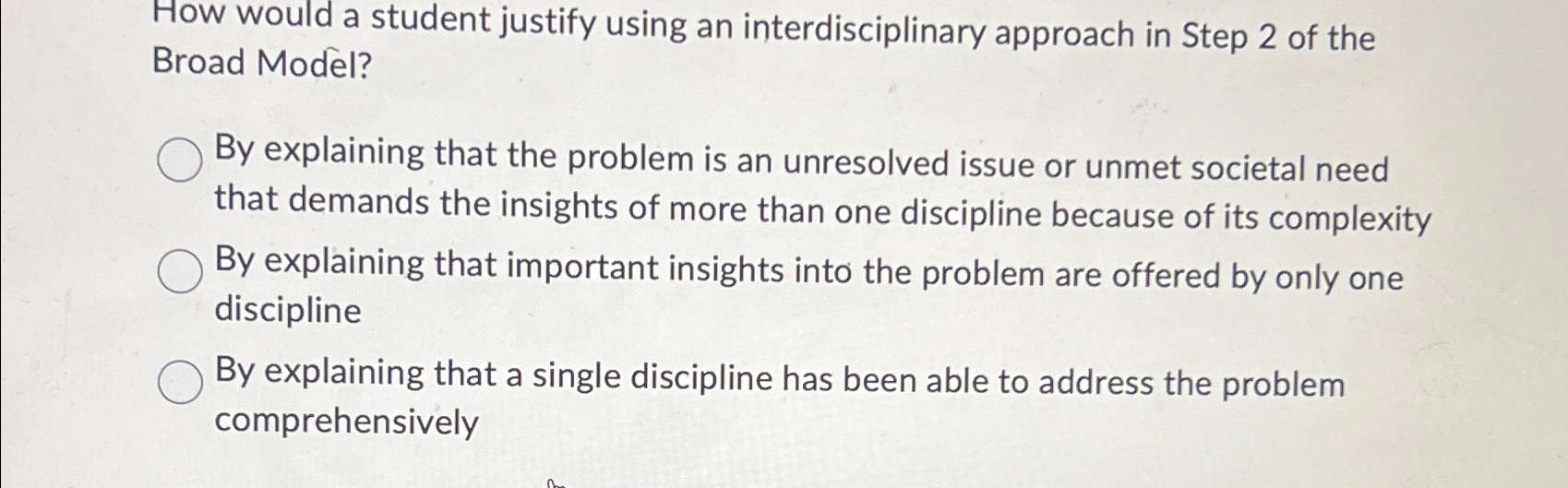 Solved How would a student justify using an | Chegg.com