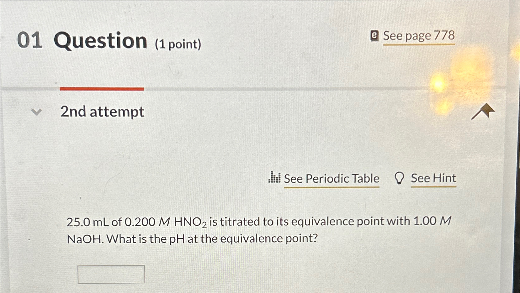 Solved 01 ﻿Question (1 ﻿point)e See page 7782nd attemptSee | Chegg.com