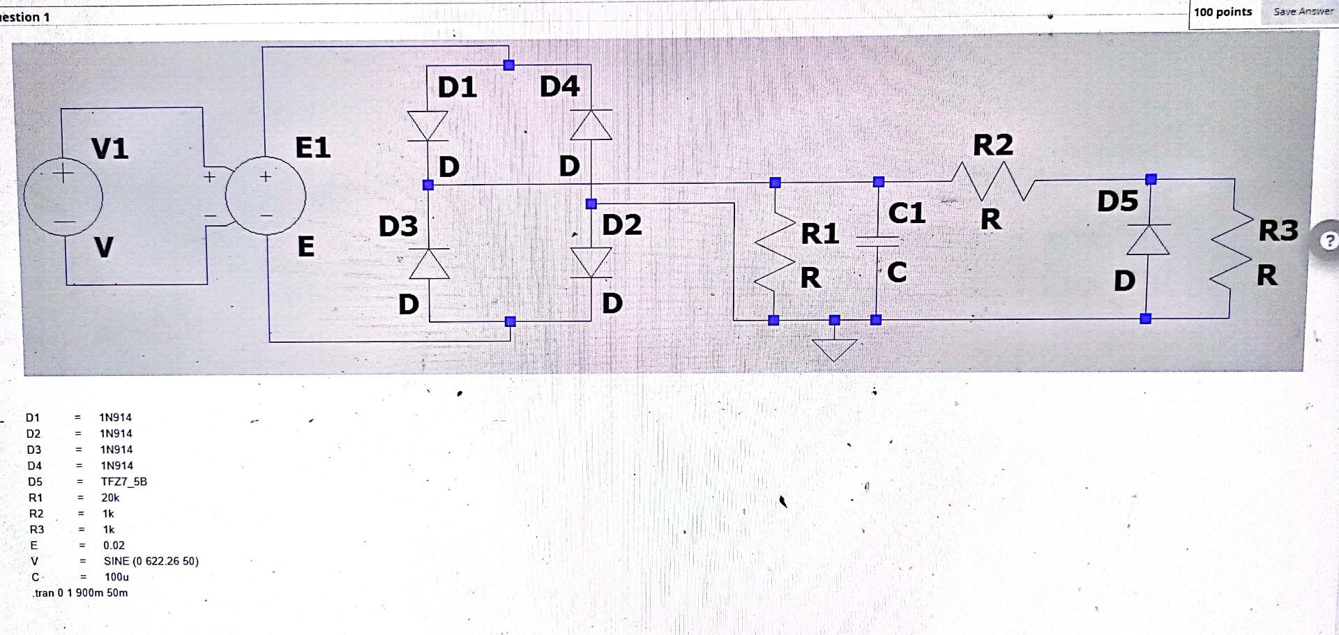 begin{array}{ll}\mathrm{D} 1 & =1 \mathrm{~N} 914 | Chegg.com