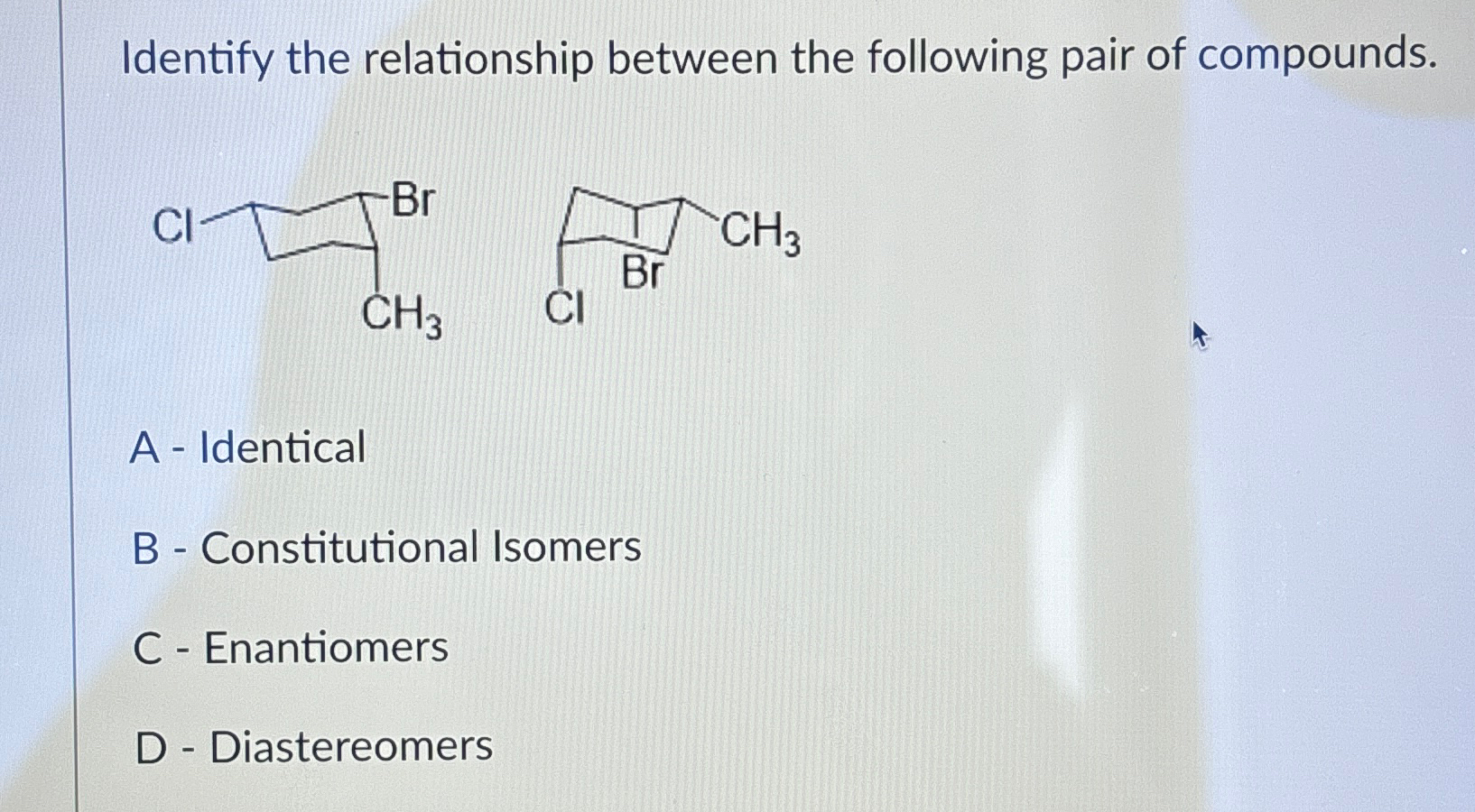 Solved Identify the relationship between the following pair | Chegg.com