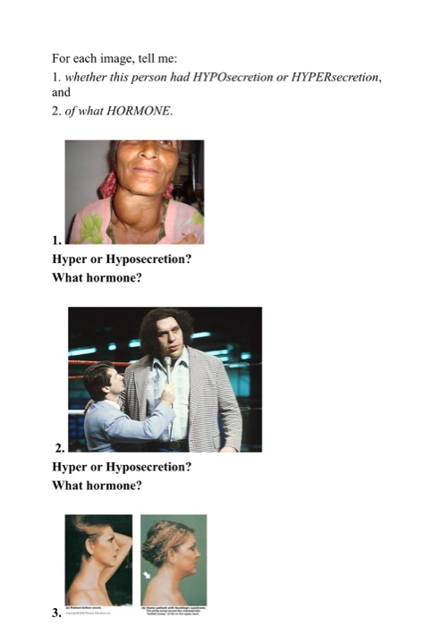 Solved For each image, tell me: 1. whether this person had | Chegg.com