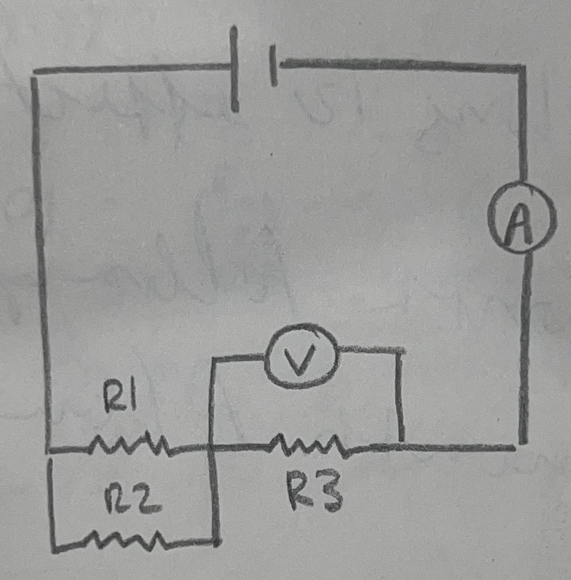 Solved From the drawing, provide a simpler circuit diagram | Chegg.com