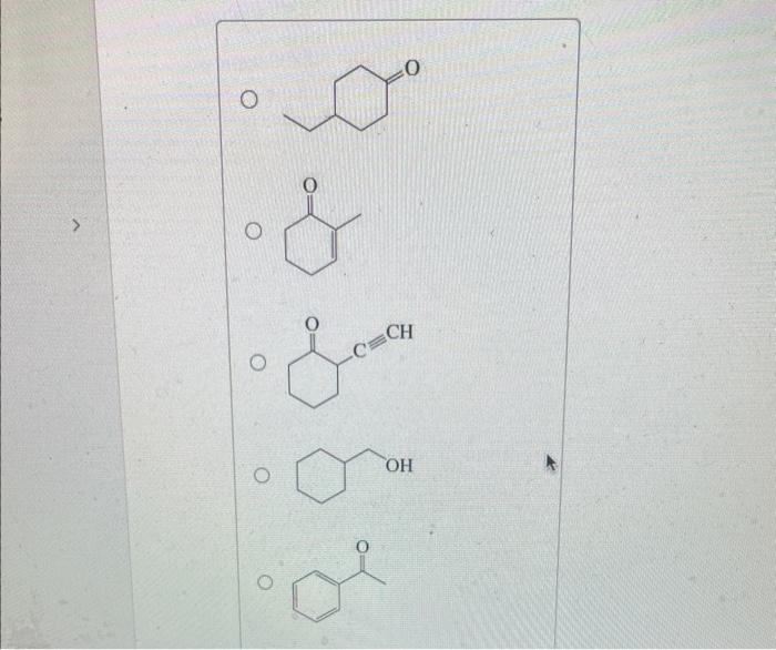 Solved . A spectrum shown. Choose the structure of the | Chegg.com