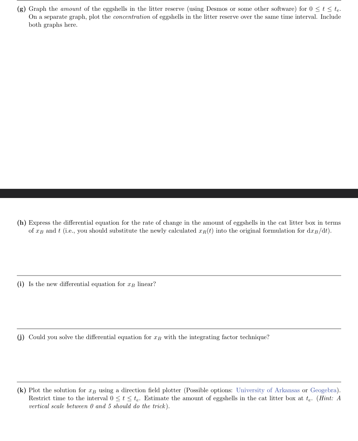 Solved Question 6. ﻿Tired of the eyesore caused by | Chegg.com
