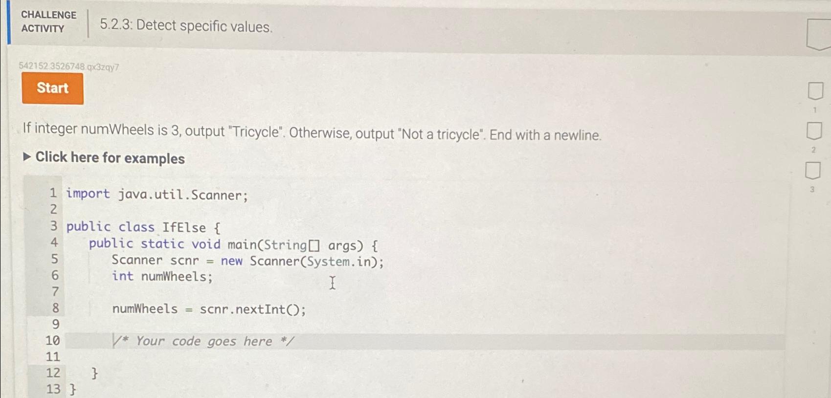 Solved CHALLENGEACTIVITY5.2.3: Detect specific | Chegg.com Solved CHALLENGEACTIVITY5.2.3: Detect specific | Chegg.com