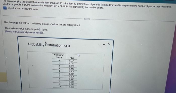 Solved Use the range rule of thumb to determine from groups | Chegg.com