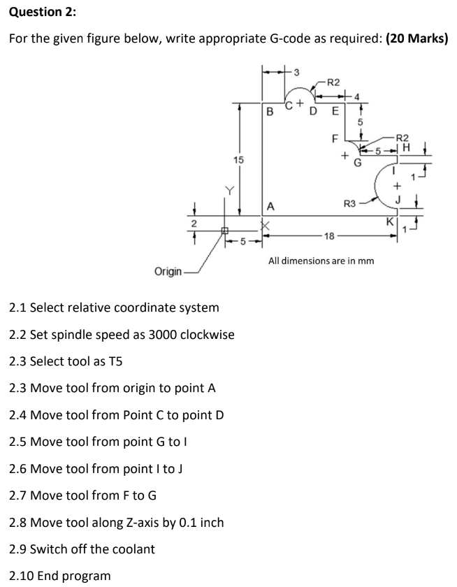 Solved Question 2:For the given figure below, write | Chegg.com