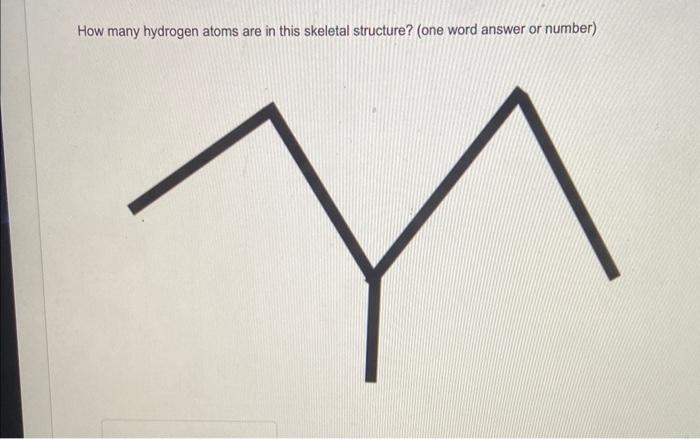 Solved How many carbon atoms are in this skeletal | Chegg.com