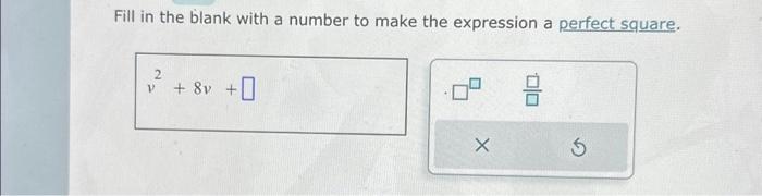 Solved Fill in the blank with a number to make the | Chegg.com