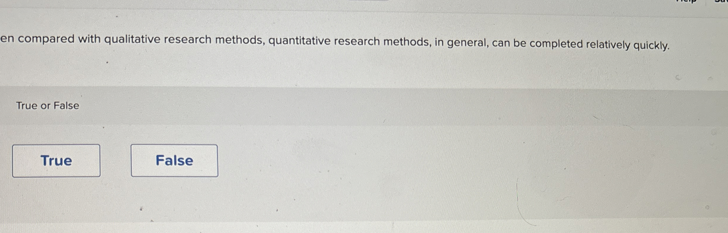 Solved en compared with qualitative research methods, | Chegg.com
