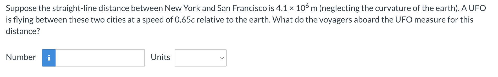 Solved Suppose the straight-line distance between New York | Chegg.com