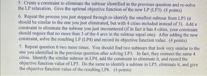 PROJECT: THE TRAVELING SALESMAN PROBLEM ASSIGNMENT | Chegg.com