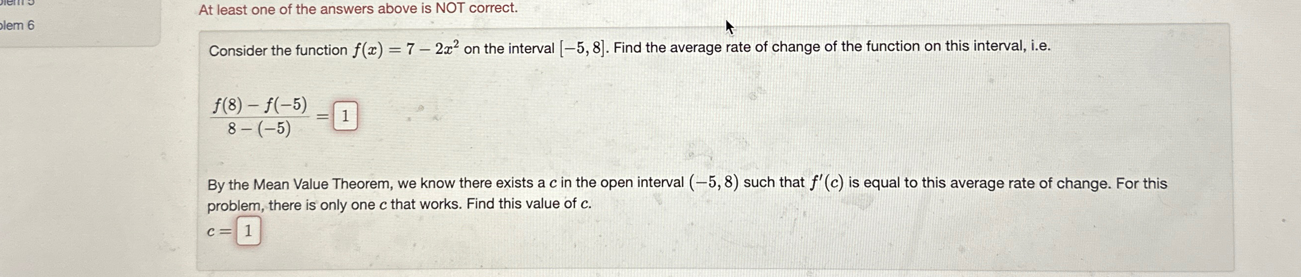 Solved At least one of the answers above is NOT | Chegg.com