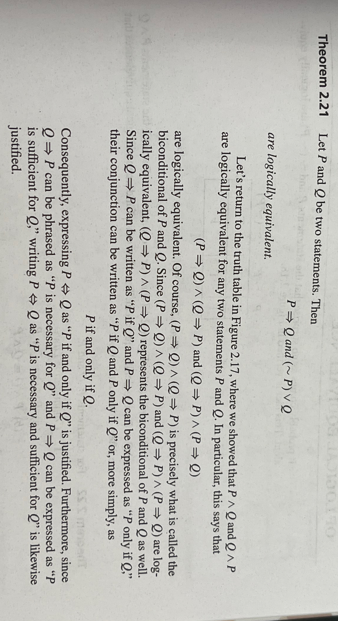 Solved 2.62. ﻿Consider the implication: If x ﻿and y ﻿are | Chegg.com