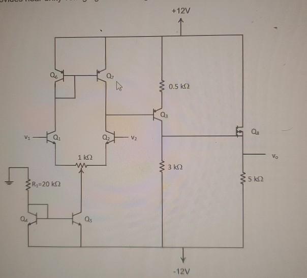 4 Analyze the circuit of Figure 5 for dc and ac. | Chegg.com