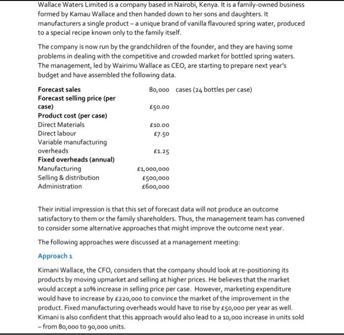 Solved 1. Compute the selling price required to meet | Chegg.com