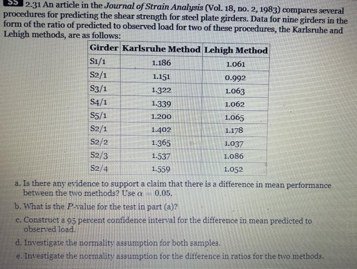 Solved Problem 2.31, part (a) and part (b) only. Hint: Use | Chegg.com