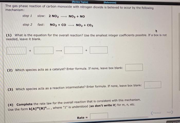 Solved The gas phase reaction of carbon monoxide with | Chegg.com