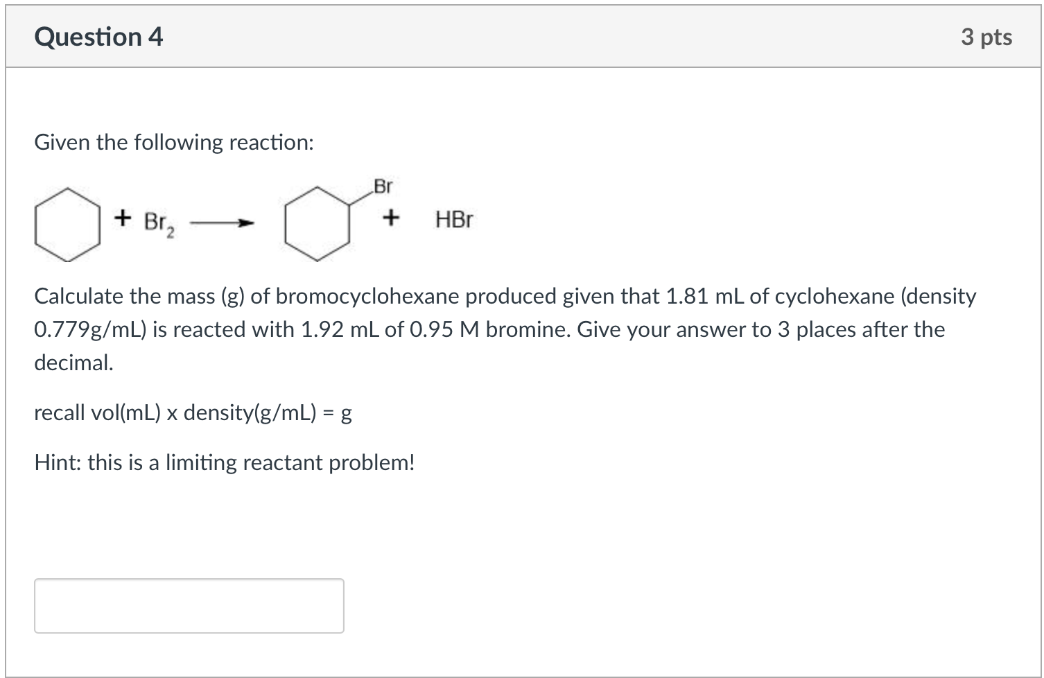 Solved HELP QUICKKK PLSSSSS Question 4Given the following | Chegg.com