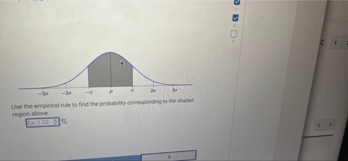 [Solved]: -30 -20 -0 20 30 Use the empirical rule to find t