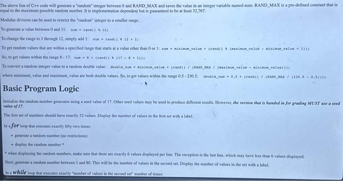 Solved For this assignment, write a program that will | Chegg.com