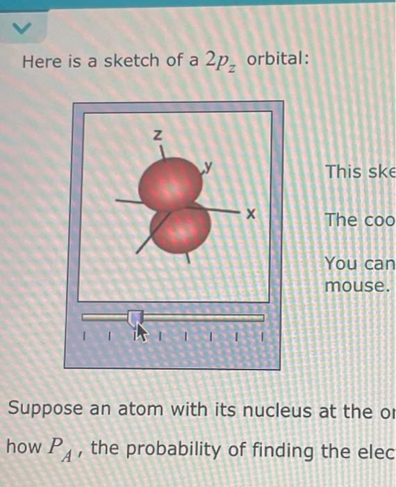 Solved Here is a sketch of a 2p2 orbital: This sketch is | Chegg.com