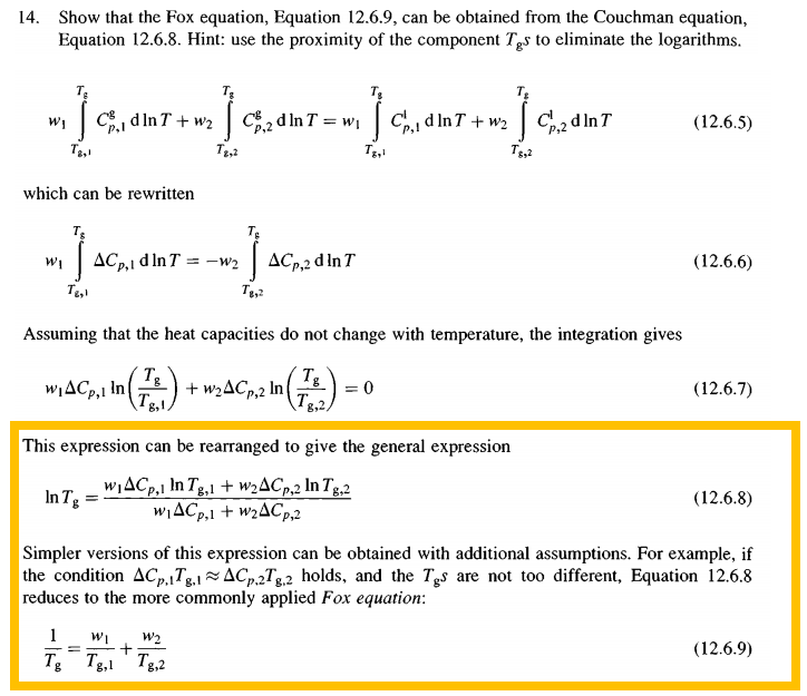 Solved 14. Show that the Fox equation, Equation 12.6.9, can | Chegg.com