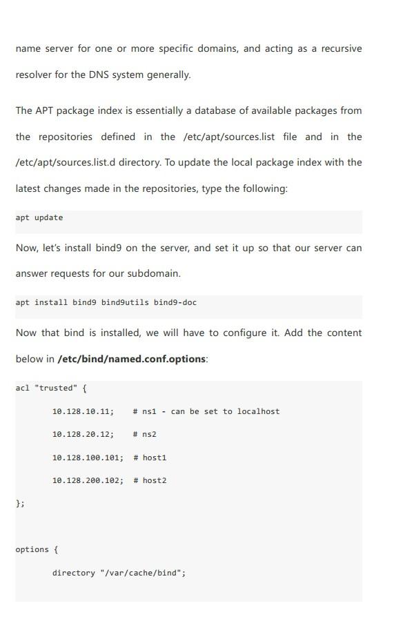 Solved Configuring Dns Server This Tutorial Requires You To