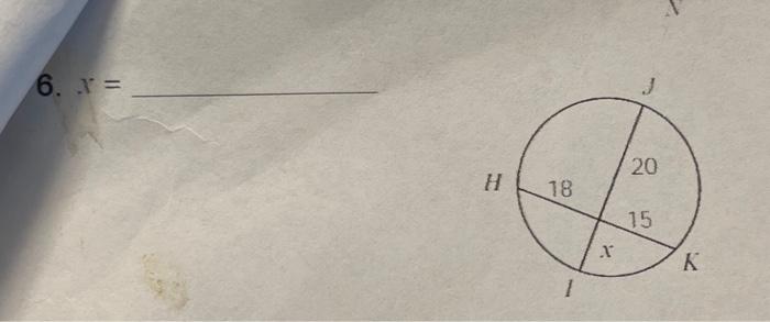 Solved 6. x= | Chegg.com